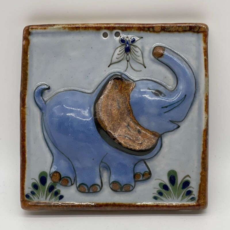 Elephant Tile - Etsy