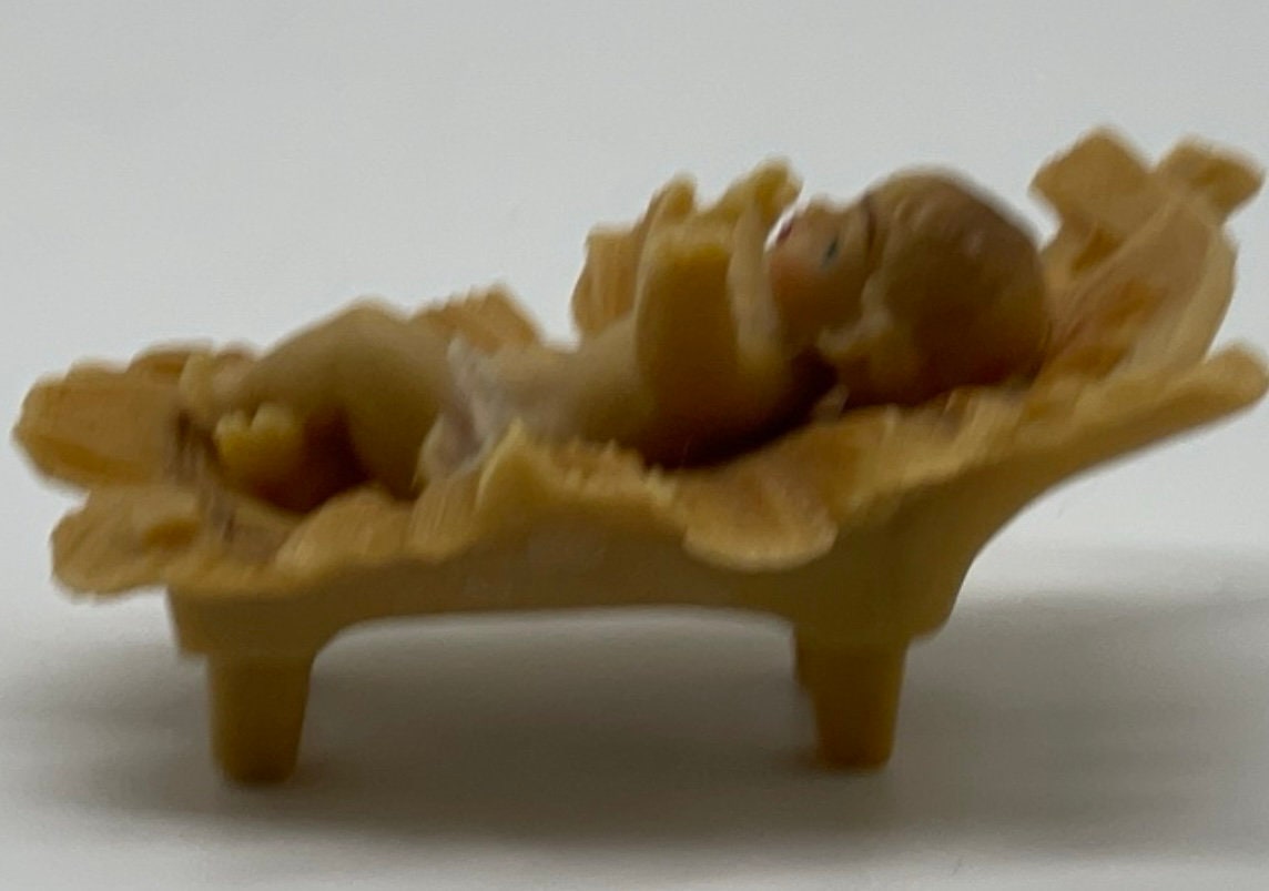 Vintage Plastic Baby Jesus in Manger Christmas Nativity - Etsy