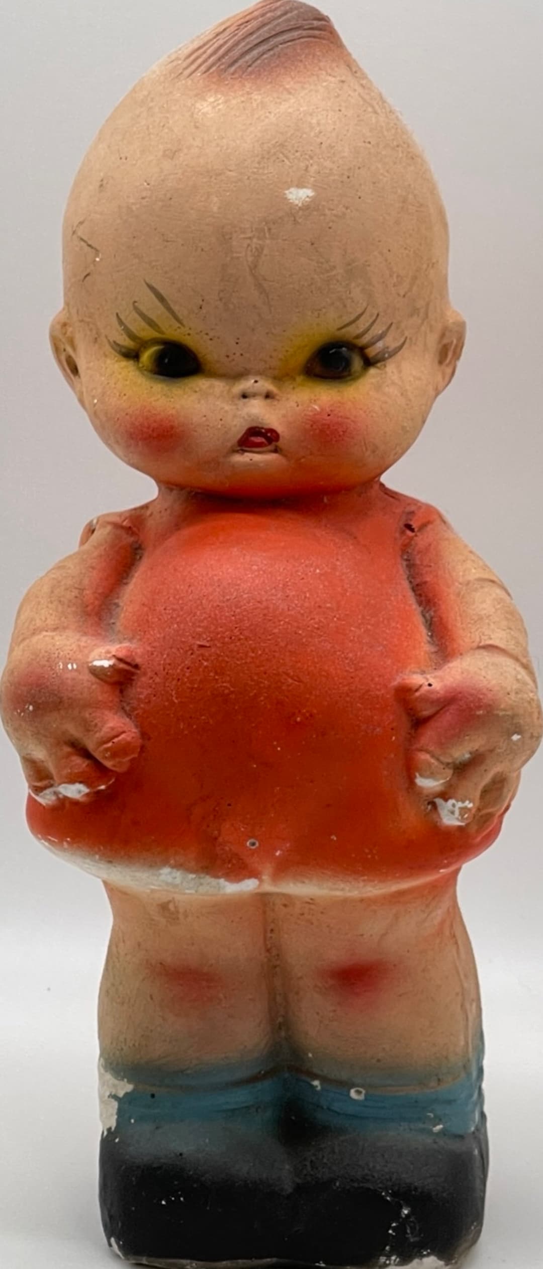 Vintage Kewpie Figurine Bank Angel Chalkware Carnival Prize Kitschy - Etsy