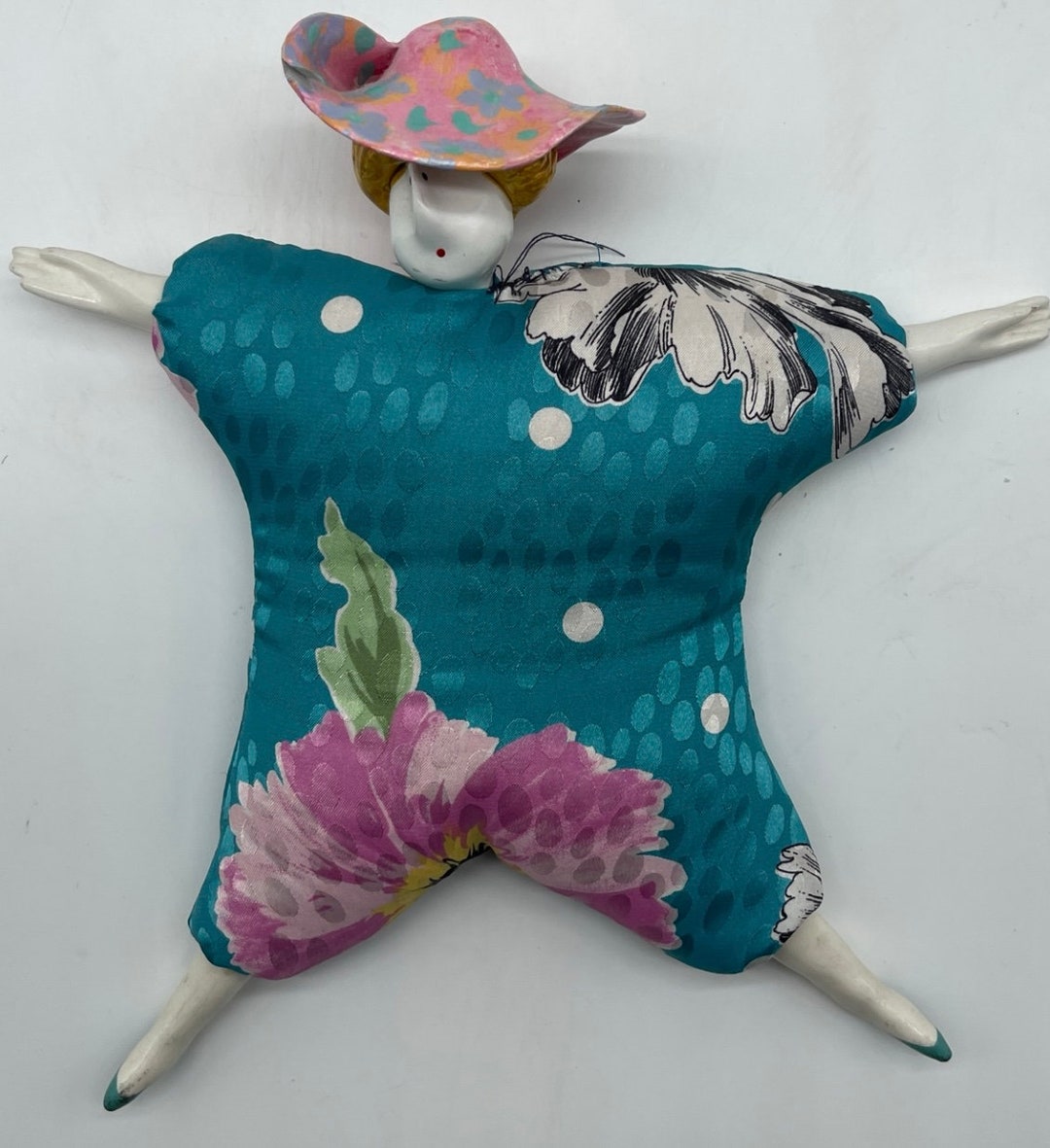 Authentic Artist Poupee Millet Doll Signed Pablo 1988 Vintage Repaired ...
