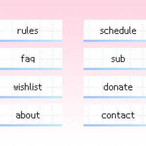 8bit Notepad Twitch Stream Webcam Overlay With Panels for Twitch ...
