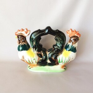 Tiki Bar Serving Ware Hawaiiana Decor Vintage Roosters Oil Vinegar ...