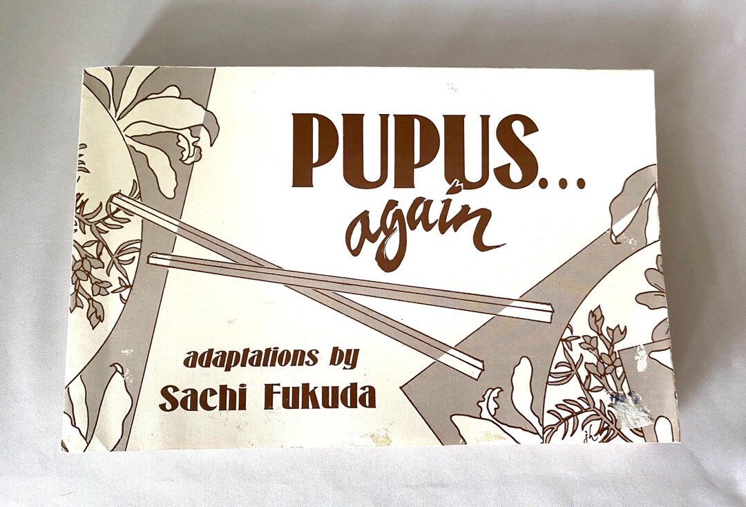 Vintage Hawaii Cookbook 'pupus Again' Island Adaptations Hilo Hawaii ...