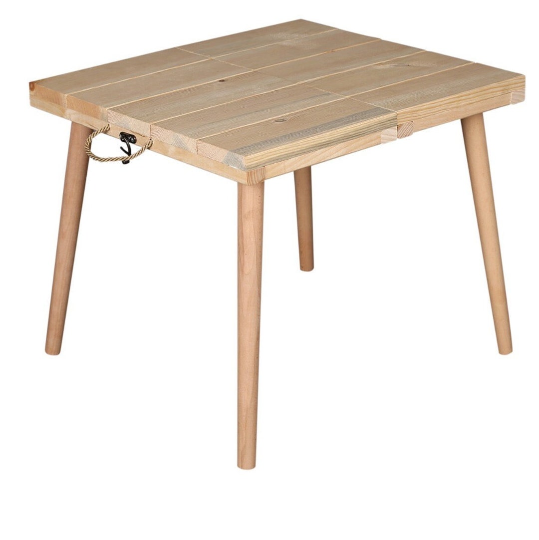 WOODEN PORTABLE TABLE - Etsy