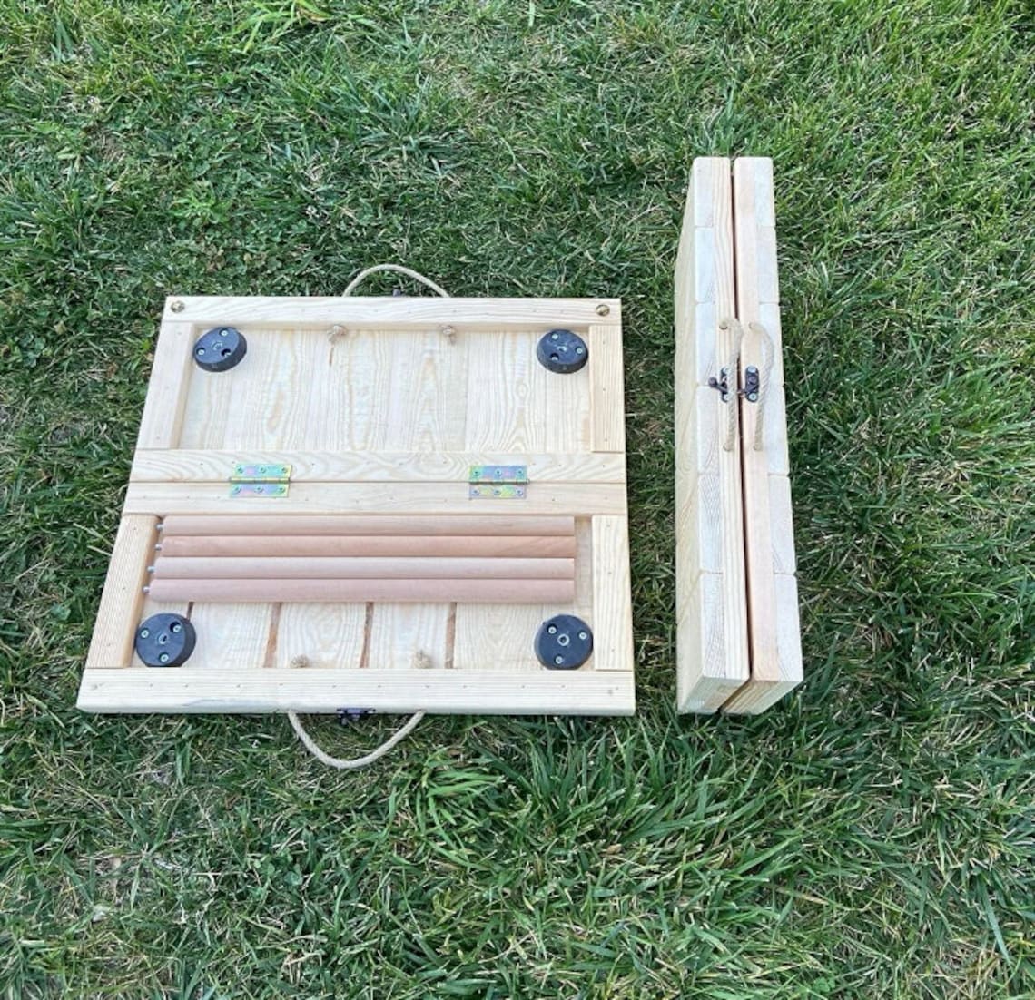 WOODEN PORTABLE TABLE - Etsy