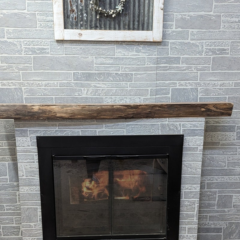 Rustic Mantel - Etsy