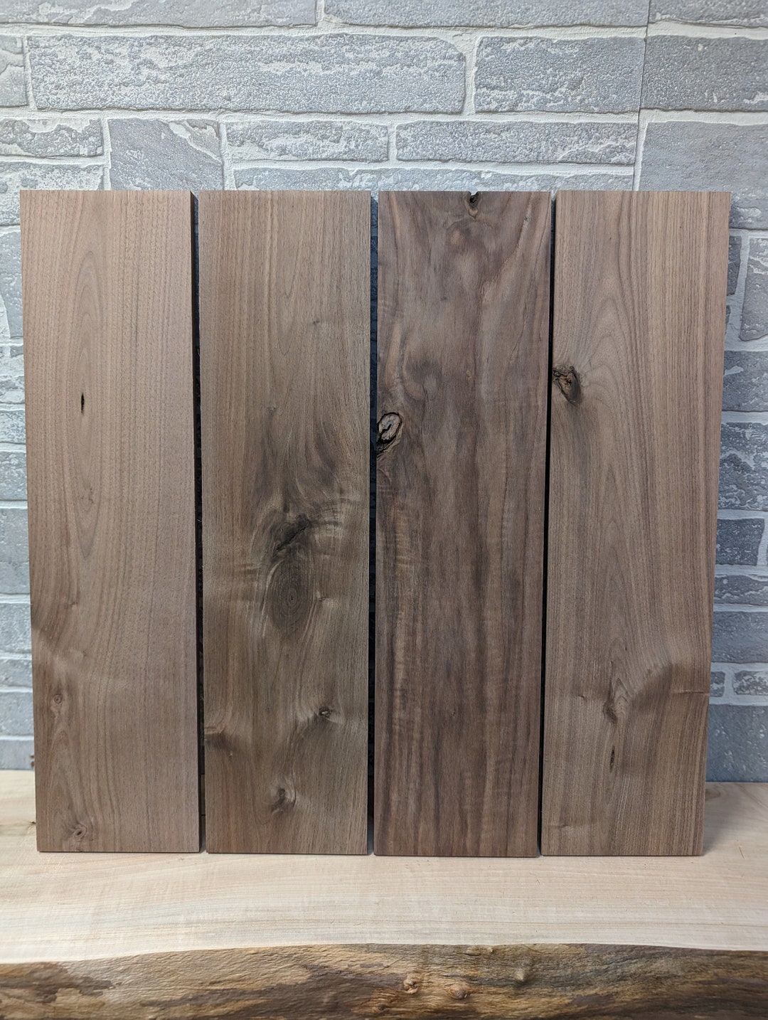 Rustic Walnut Boards 1/2" X 6" X (24", 36", 48") Kiln Dried - Etsy