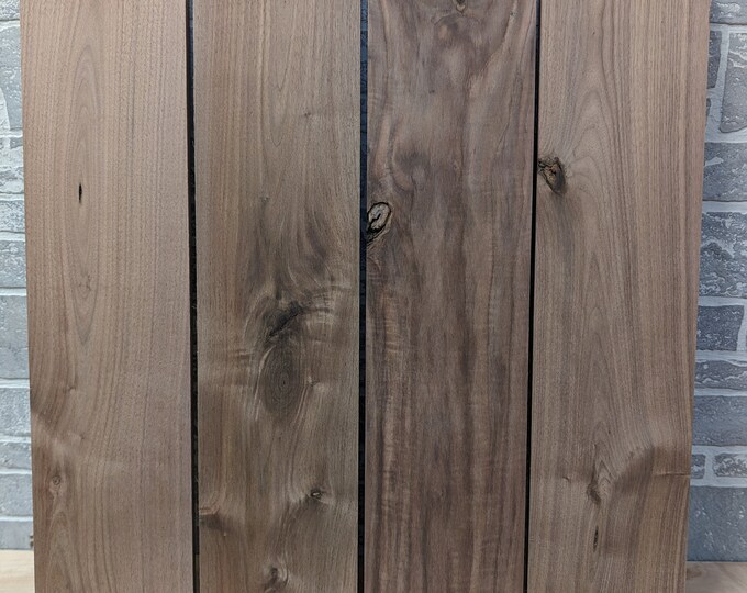 Rustic Walnut Boards 1/2" X 6" X (24", 36", 48") Kiln Dried - Etsy