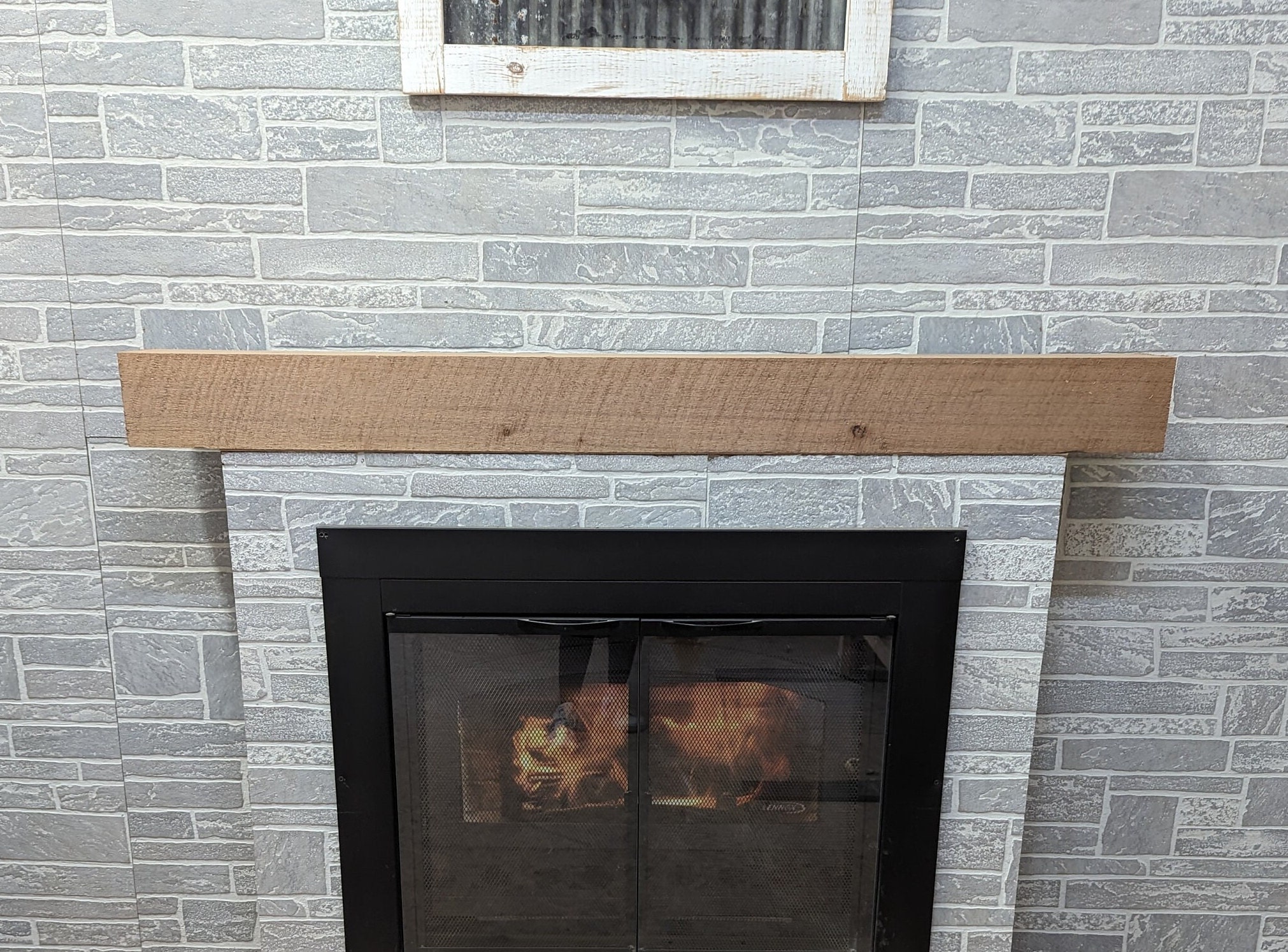 Cedar Rustic Beam Fireplace Mantel - Etsy