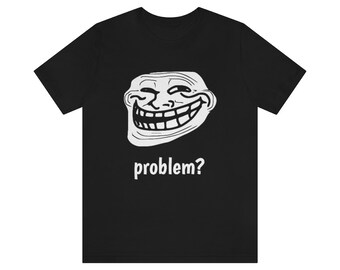 Troll Face Shirt - Etsy