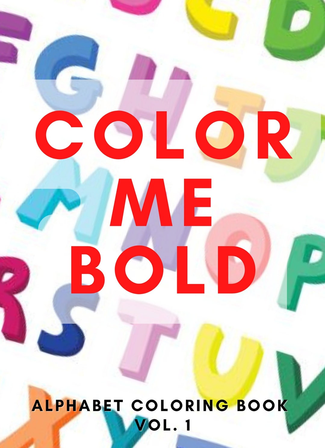 Color Me Bold: Mindful Coloring to Decrease Stress & Anxiety - Etsy