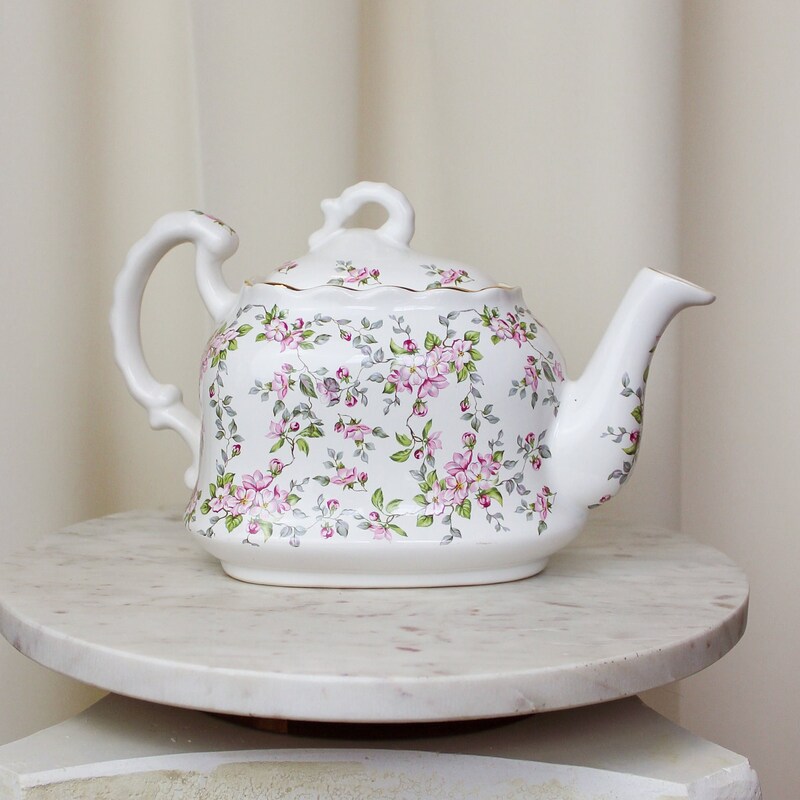 Bone China Teapot - Etsy