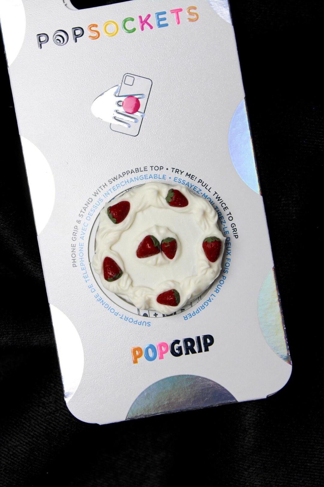 Strawberry Buttercream Vintage Cake Popsocket II - Etsy