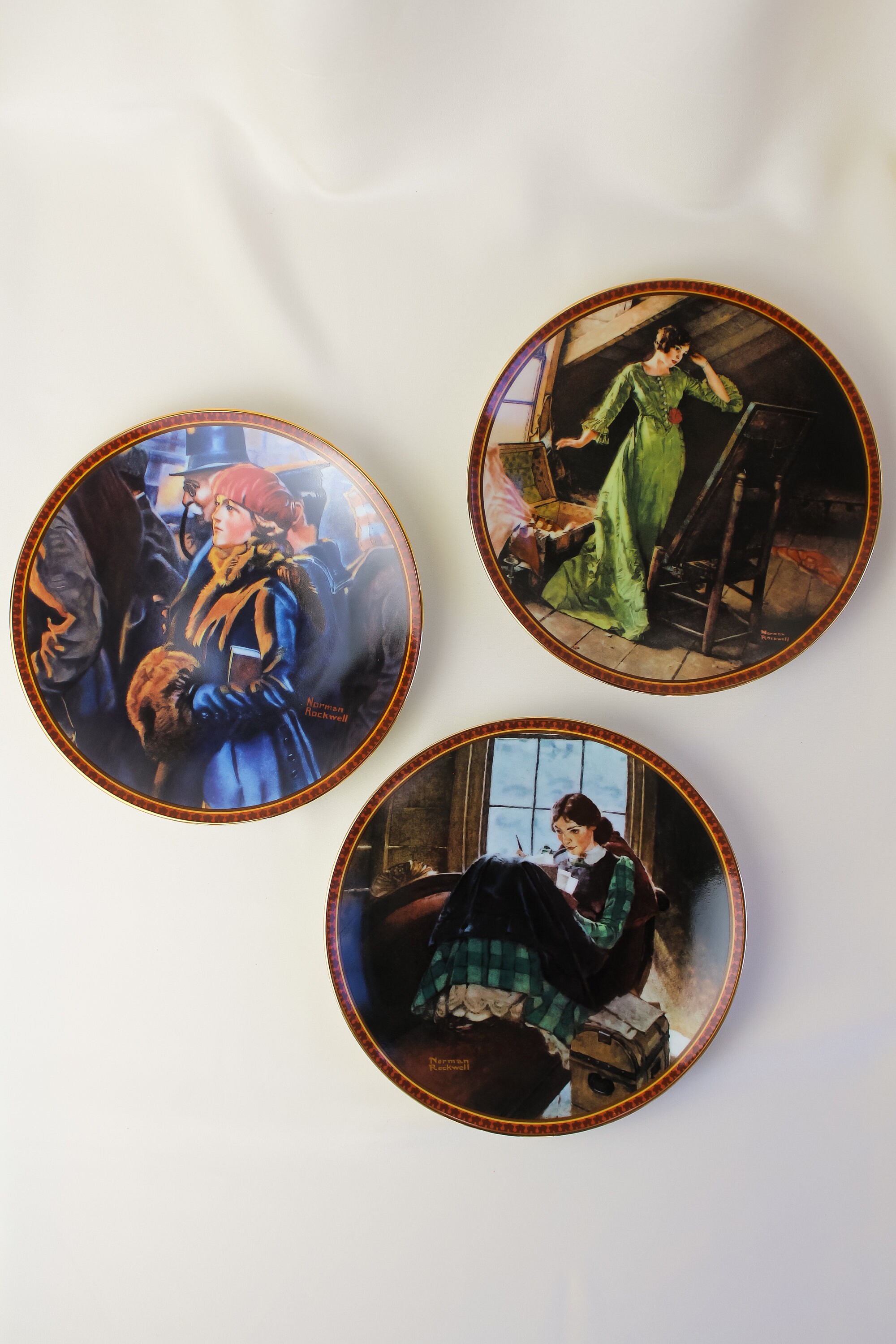 Norman Rockwell Collectors Plate: Quiet Reflections - Etsy