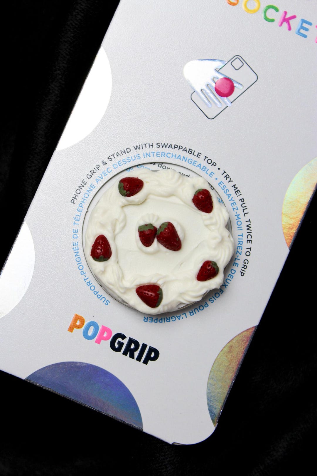 Strawberry Buttercream Vintage Cake Popsocket III - Etsy