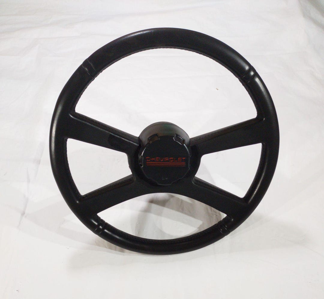 88 89 90 91 92 93 94 Chevy Silverado Sierra Blazer Steering Wheel Black ...