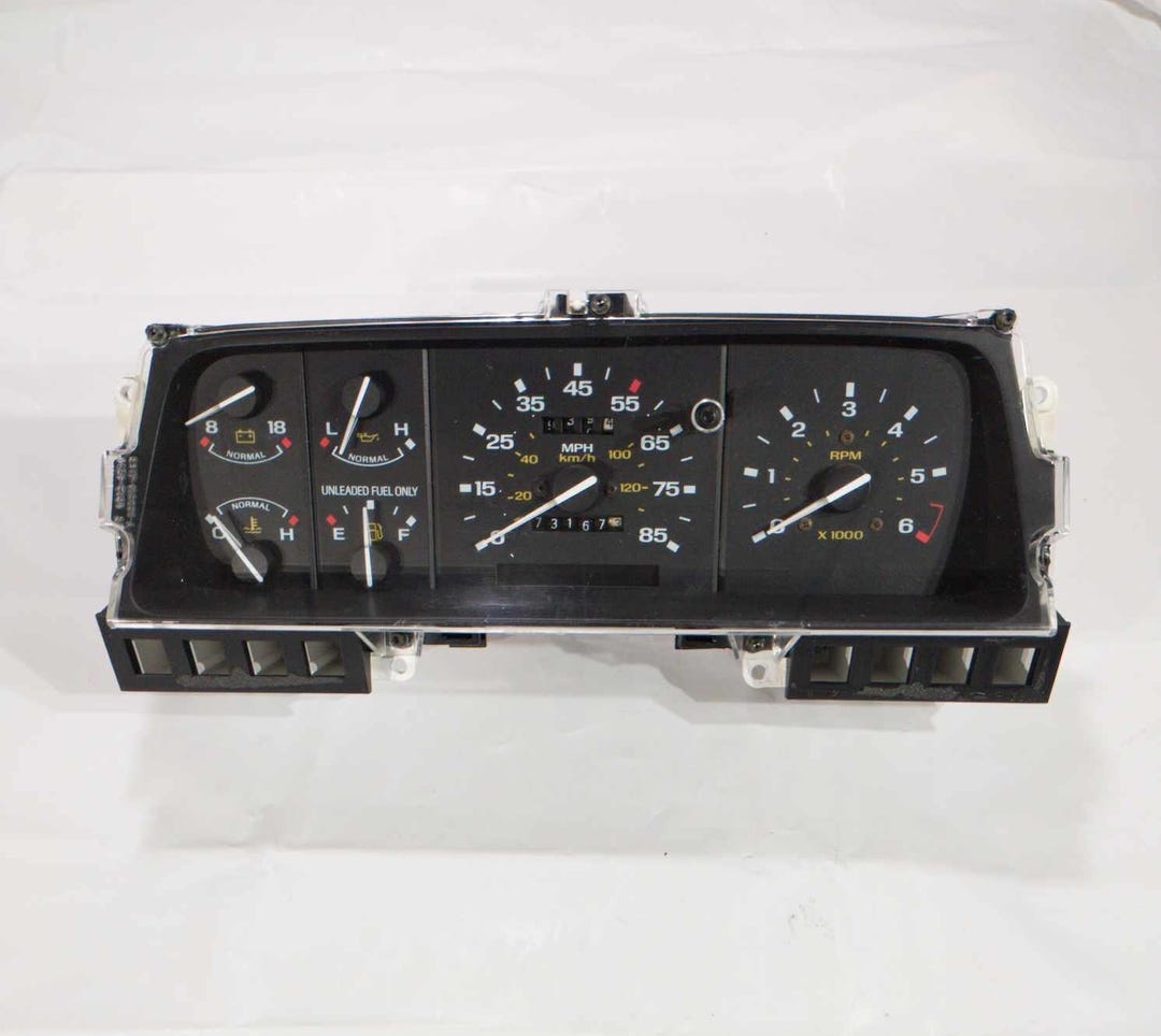 89 90 91 92 89-92 1989-1992 Ford Ranger Speedometer Instrument Cluster ...
