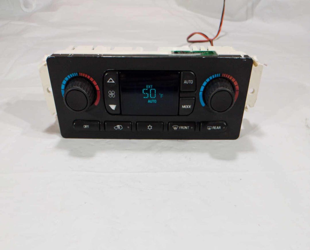 03 04 05 Chevy GMC Silverado Sierra Auto Heater Digital Climate Control ...