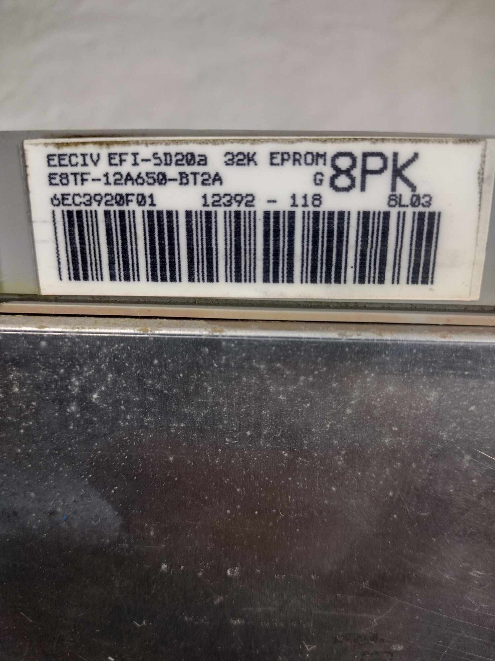 1988 1989 Ford F-150 F-250 ECM ECU Engine Control Computer Module E8TF ...