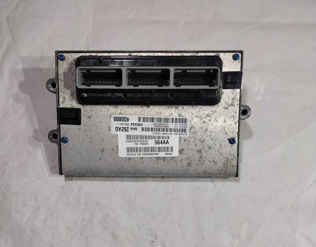 01 2001 Dodge Ram 3.9 Auto Engine Computer ECU ECM PCM 56040262AD ...
