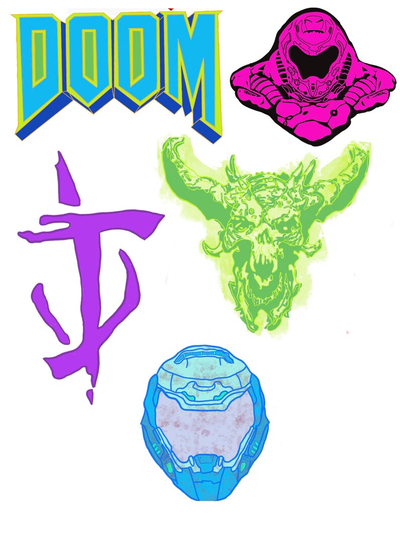 Game Sticker Packs - Etsy