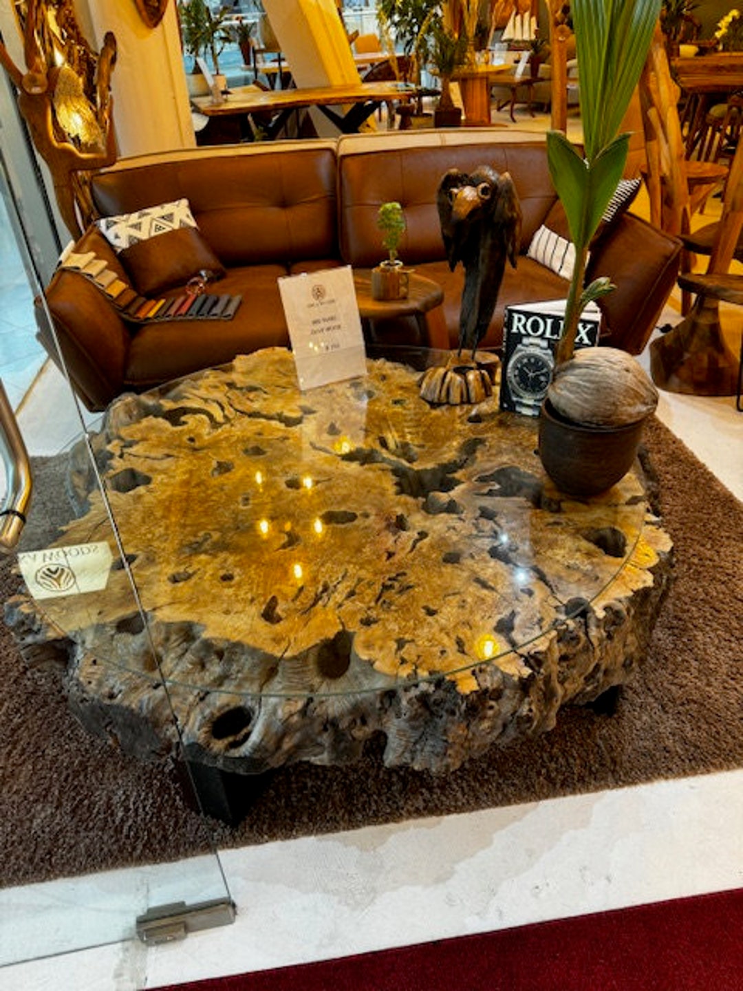 Olive Wood Table Arya 900 Years Old - Etsy