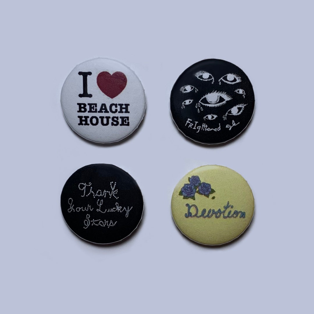 Beach House Inspired Pin Set | 1" Pinback Buttons | Comes With Freebies ...