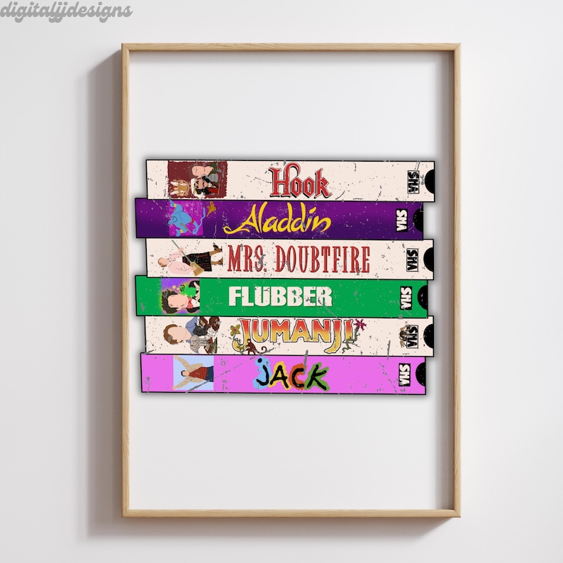 90s VHS Movie Pngs, 90s Movie Shirt Png, Nostalgic Shirt Png, 90s VHS ...