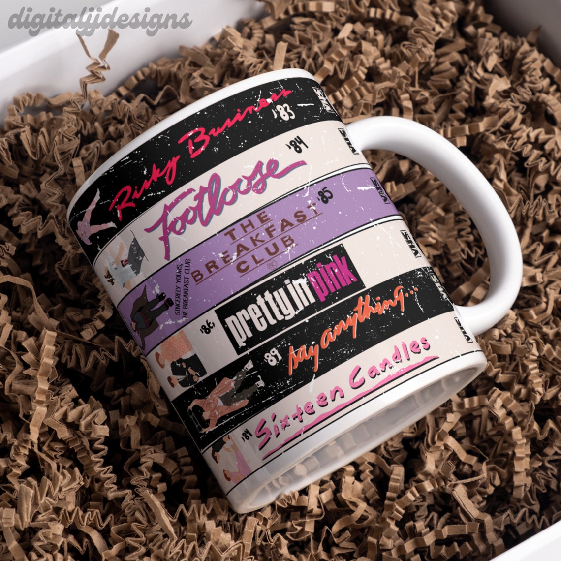 Custom 80's VHS Movies Design, VHS Stack Movies, 80's Sublimation ...