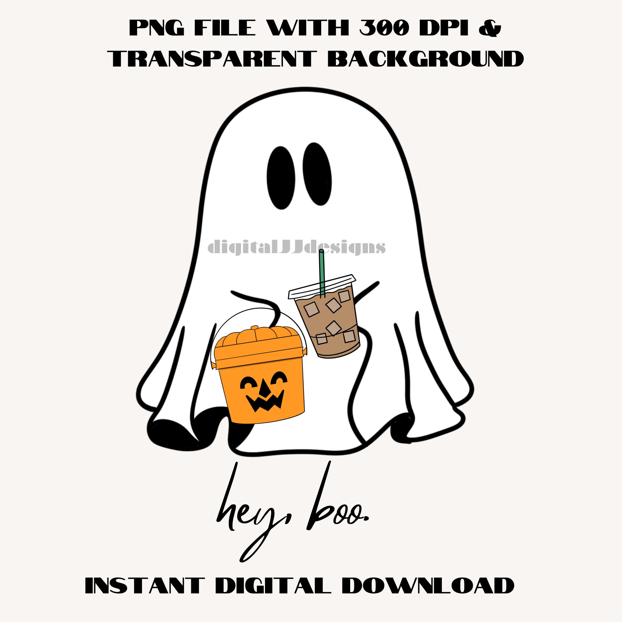 Cute Ghost Drinking Coffee Png, Ghost Ice Coffee Png, Halloween Ghost ...