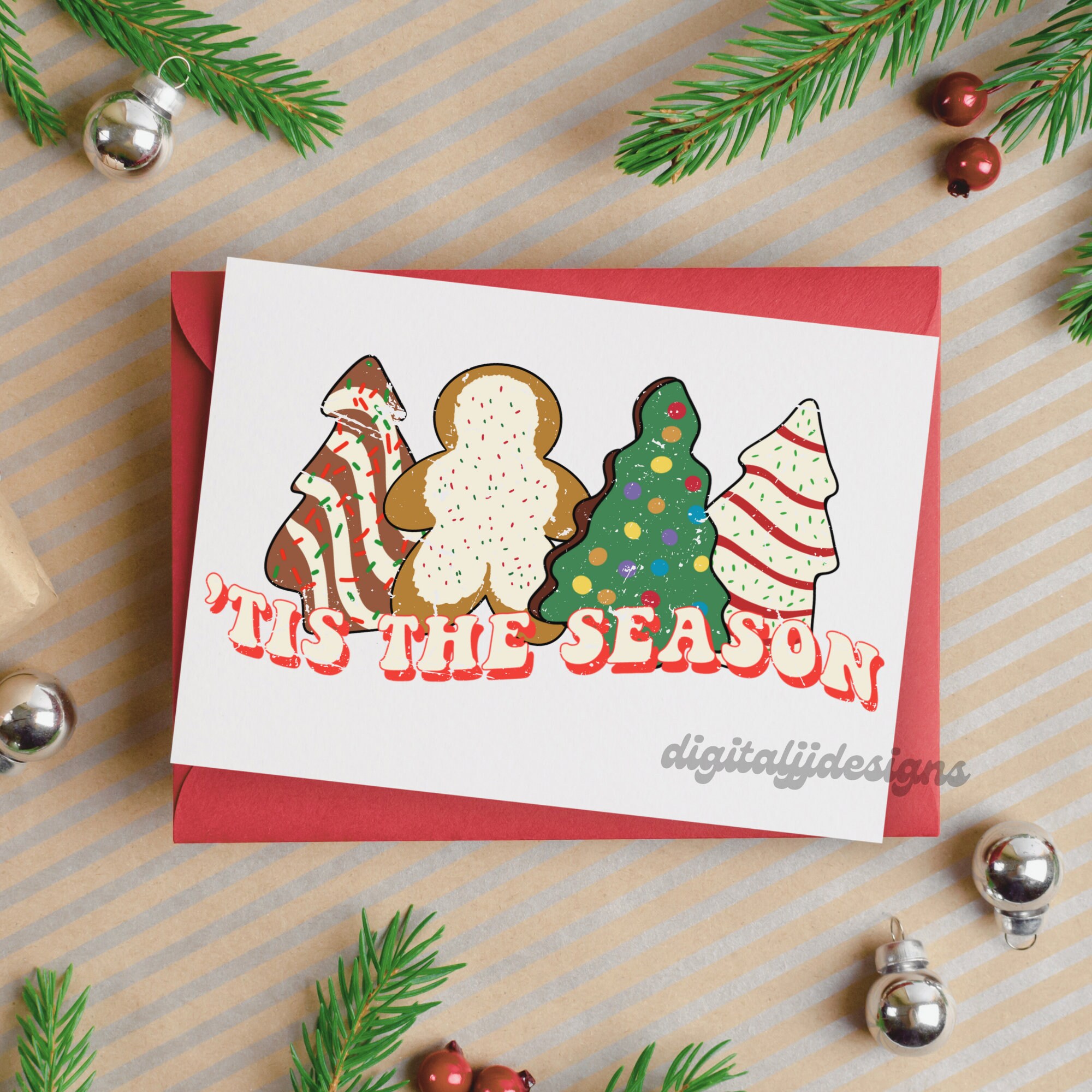 Christmas Tree Cake PNG, Sublimation Design (digital Download) - Etsy
