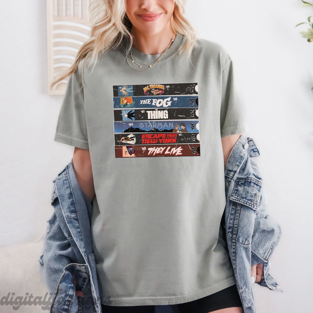 VHS 80s Movies, John Carpenter 80s Movies PNG, 80s Movie Director Stack ...