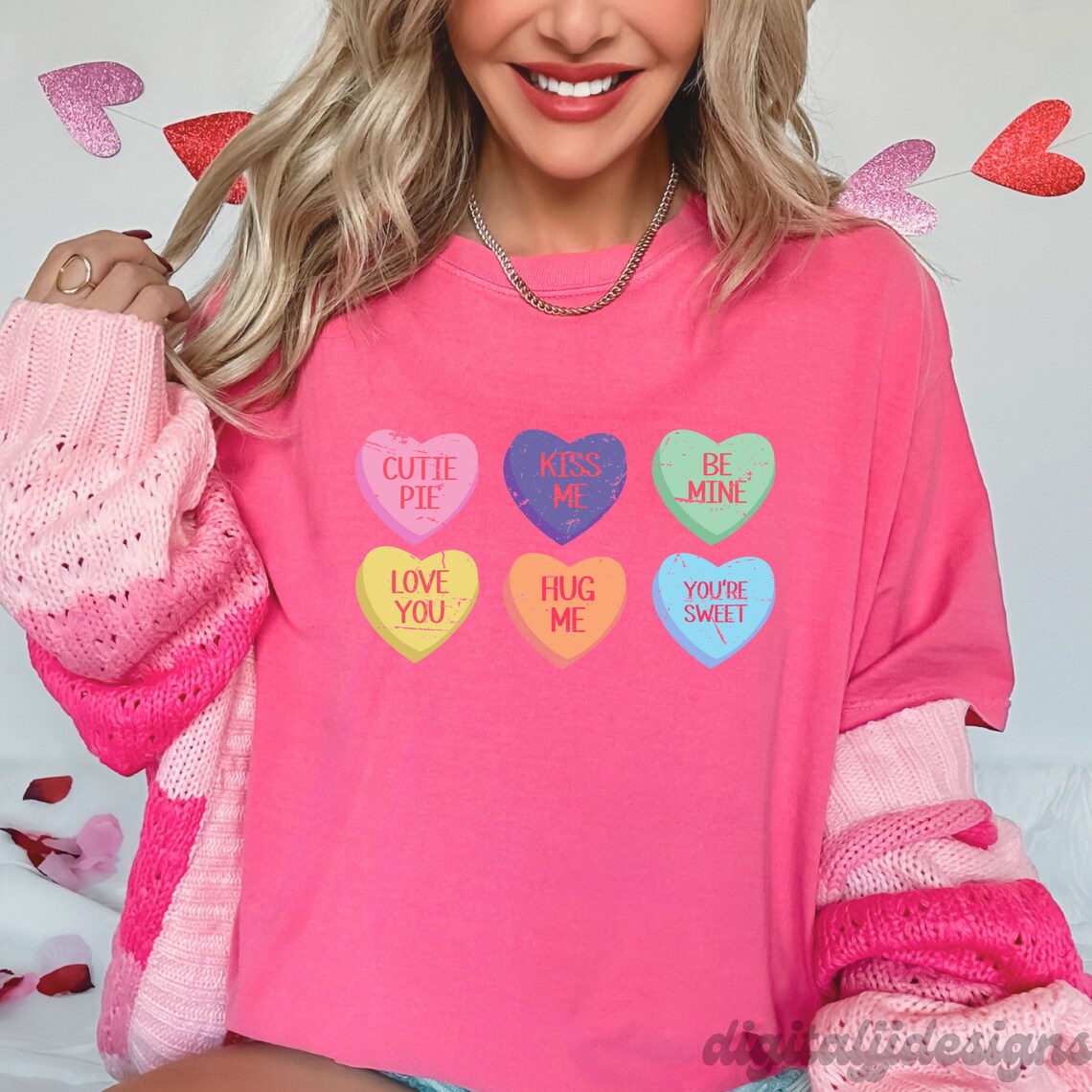Valentines Conversation Hearts PNG, Valentines PNG, Valentines ...