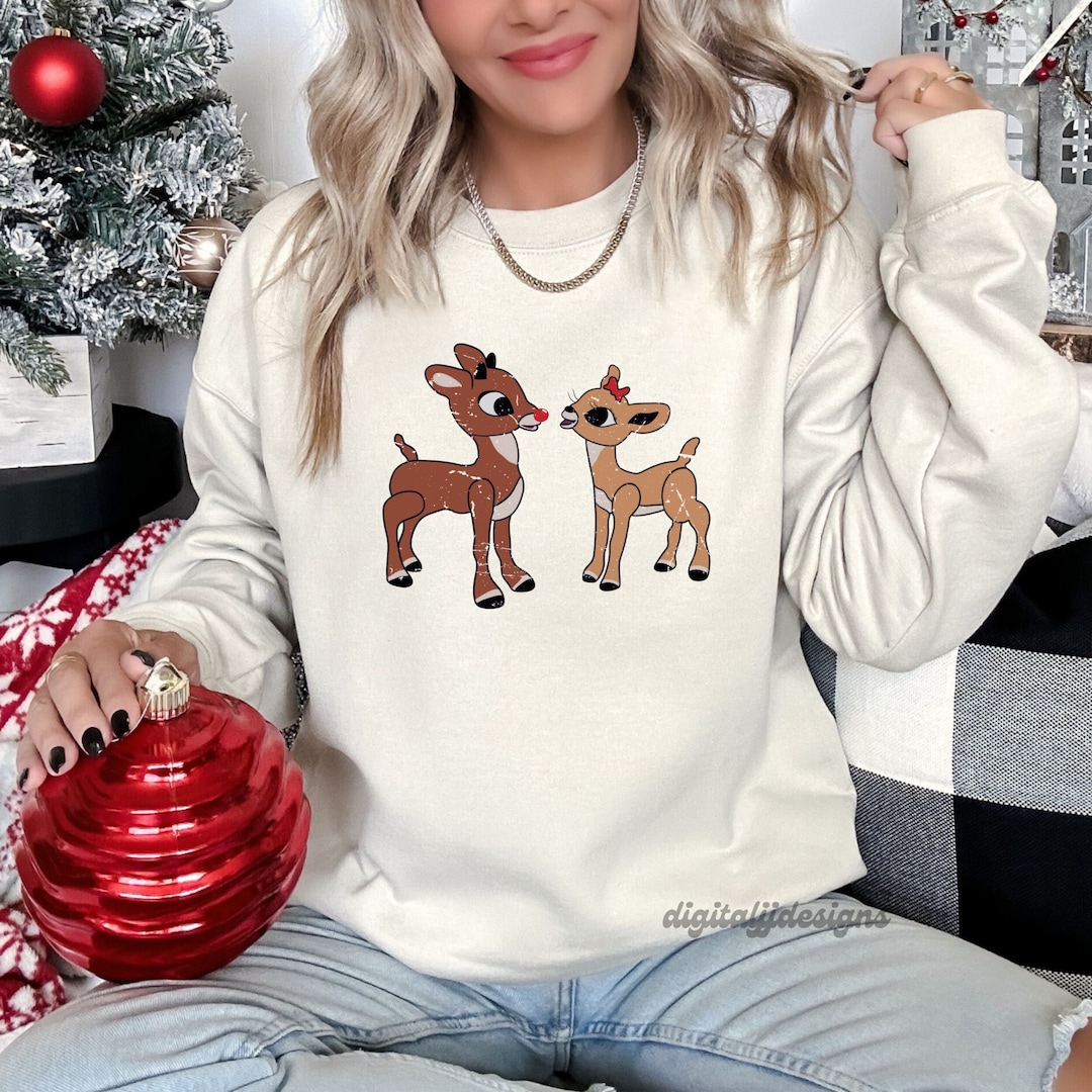 Rudolf and Clarice PNG, Rudolf Png, Rudolf the Red Nose Reindeer ...