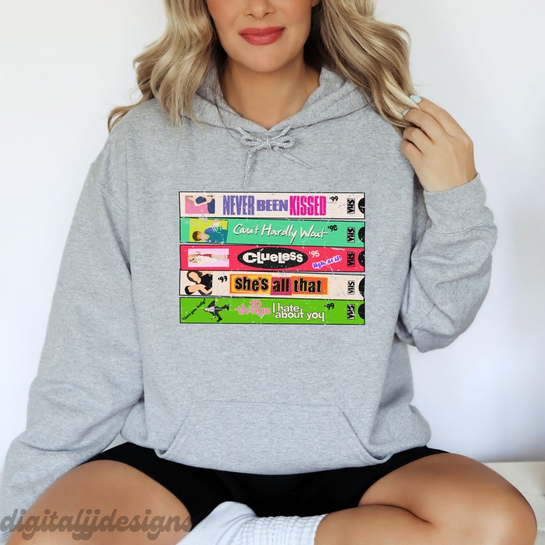 90's VHS Movies, 90's Png, VHS Stack Movies, 90's Sublimation Design ...