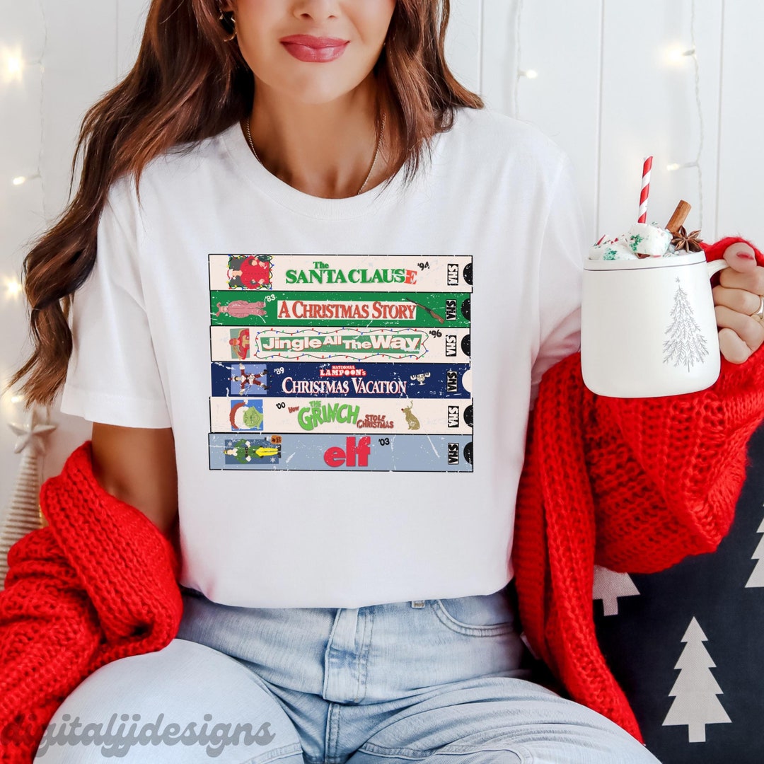 Christmas Movies VHS Png, Christmas PNG, 2000s Christmas PNG, Christmas ...