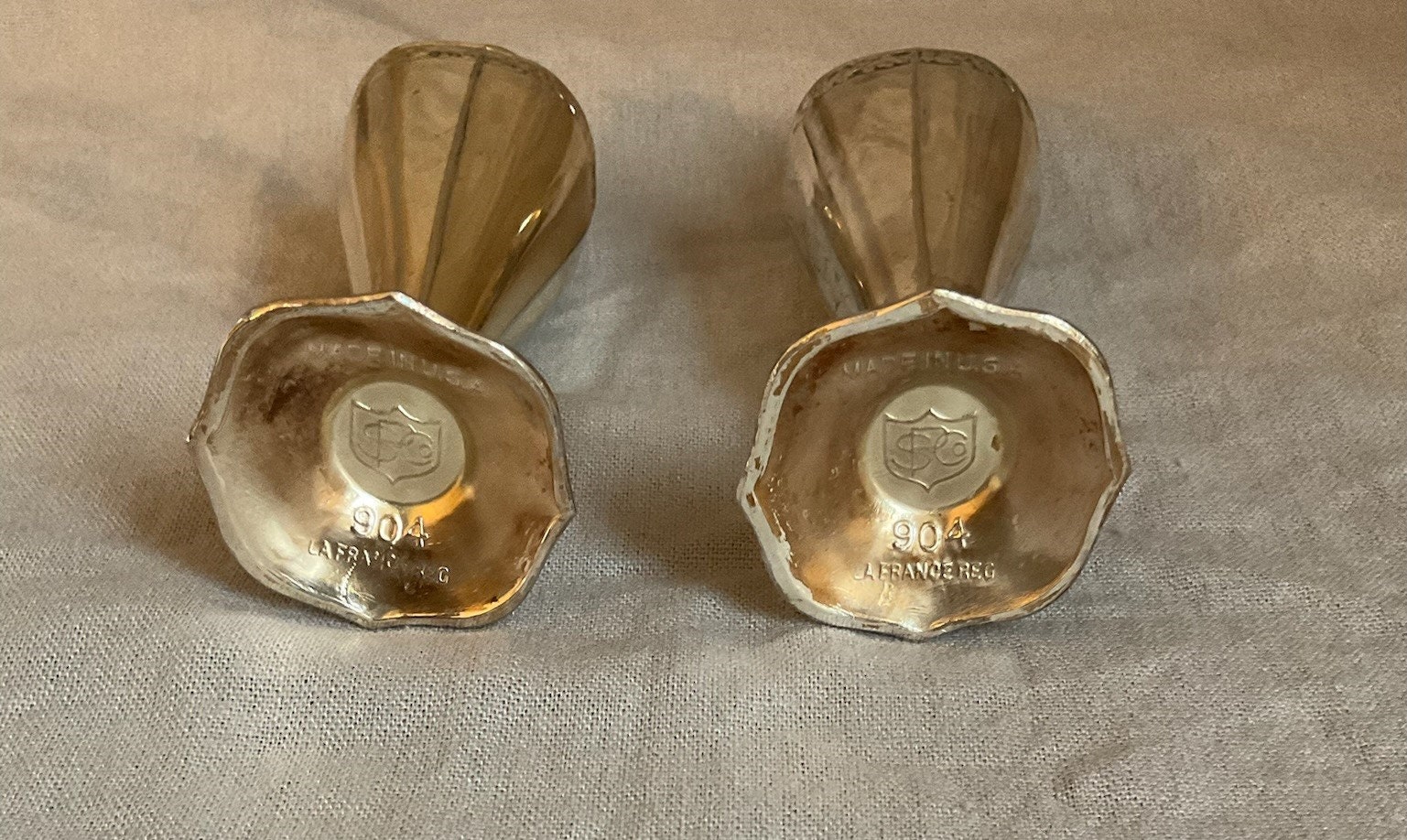 Vintage Silver Plated Salt and Pepper Shakers SPC - Etsy