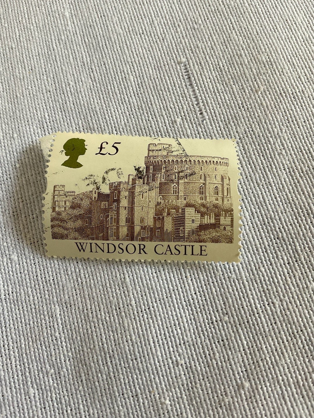 Windsor Castle Used Stamp - Etsy