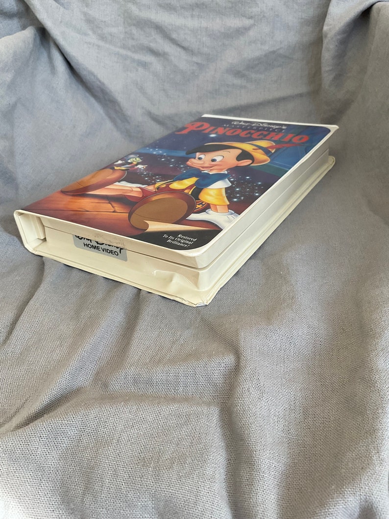 Pinocchio Disney Masterpiece VHS - Etsy