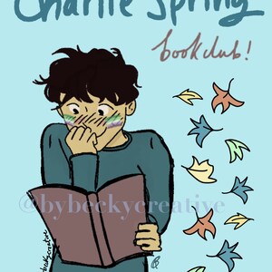 Charlie Spring Book Club Print - Etsy