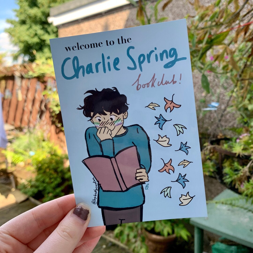 Charlie Spring Book Club Print - Etsy