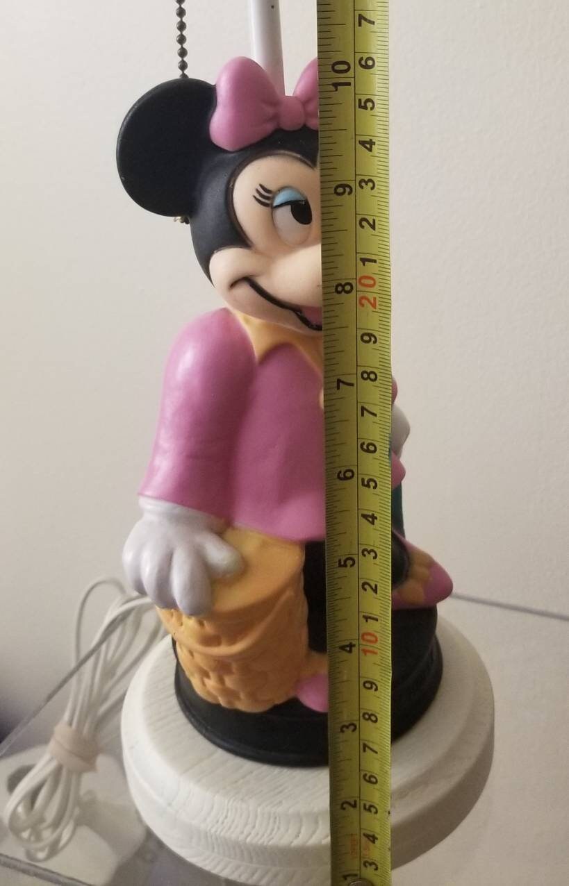 Vintage 1955 Disney Minnie Mouse Lamp in Great Condition - Etsy