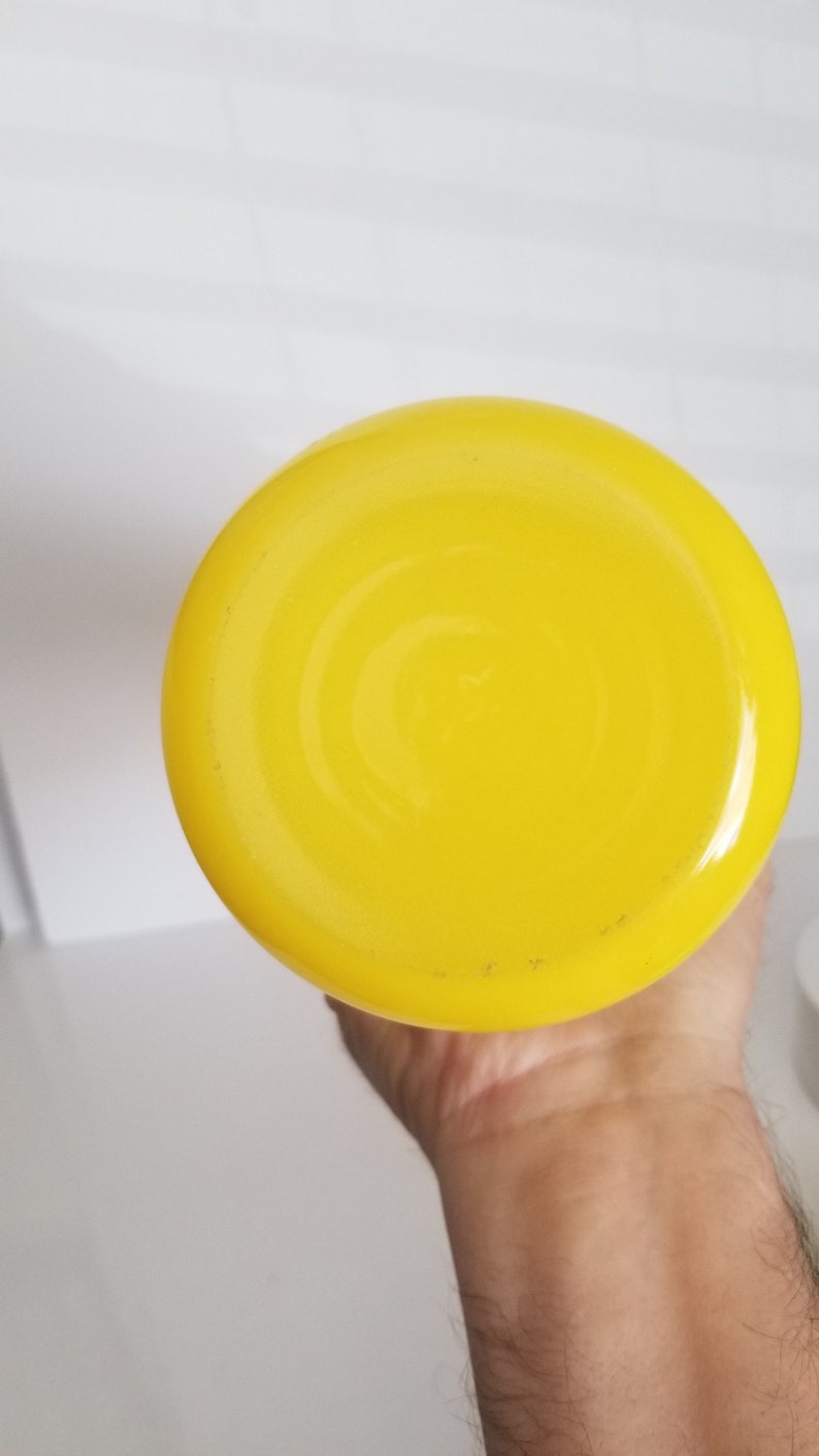 Vintage Yellow IKEA Solstrale Bubble Glass Vase by Anne Nilsson - Etsy