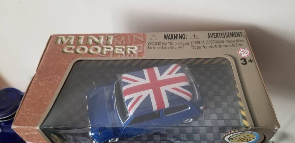 1:18 Diecast 1959 Union Jack Mini Cooper by Motor Max From - Etsy