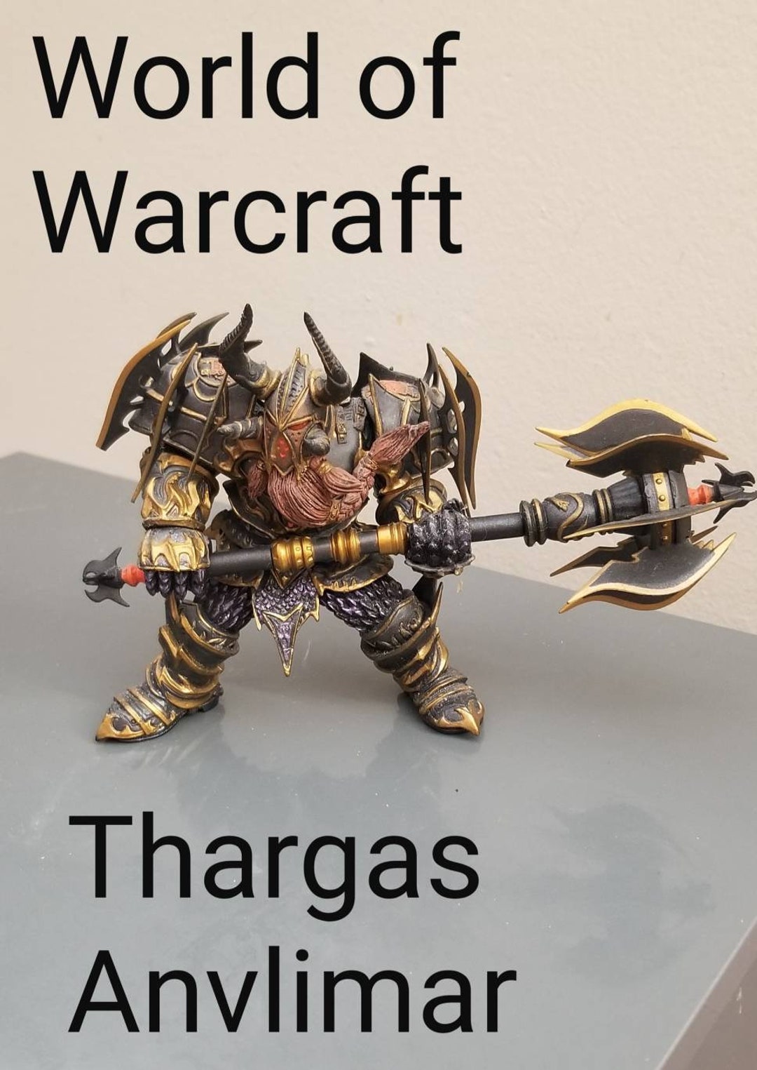 Thargas Anvilmar World of Warcraft Action Figure in Mint Condition - Etsy