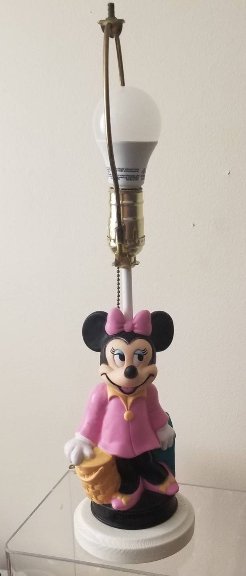 Vintage 1955 Disney Minnie Mouse Lamp in Great Condition - Etsy