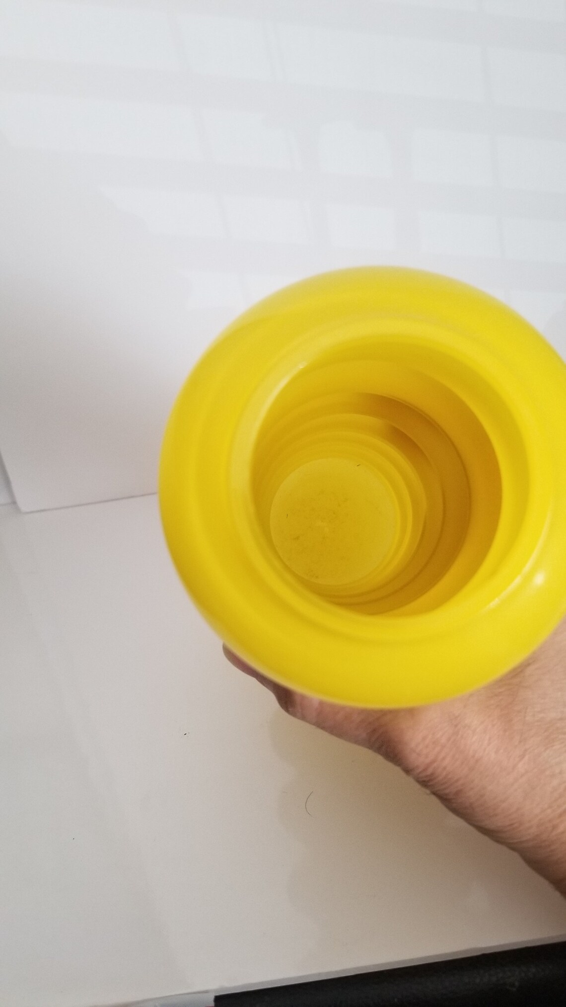 Vintage Yellow IKEA Solstrale Bubble Glass Vase by Anne Nilsson - Etsy