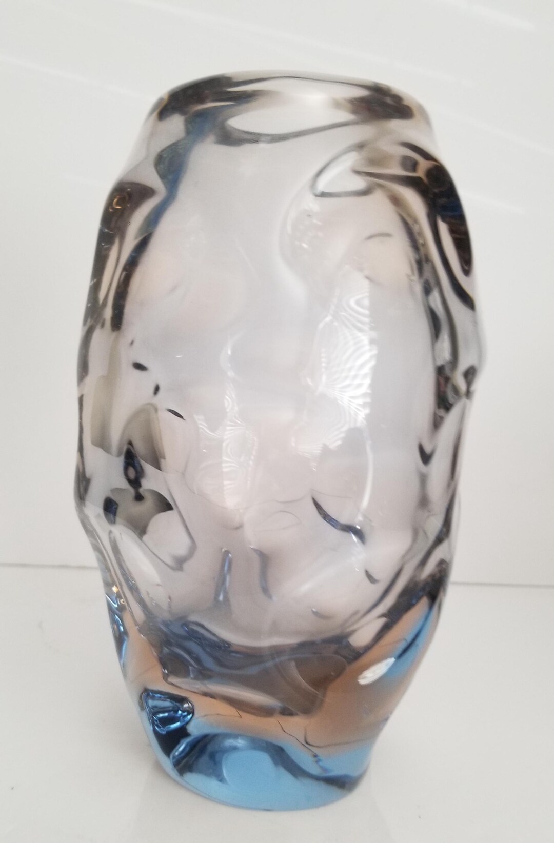 Jan Beránek Vase for Skrdlovice Czechoslovakia 1960's in Amazing ...