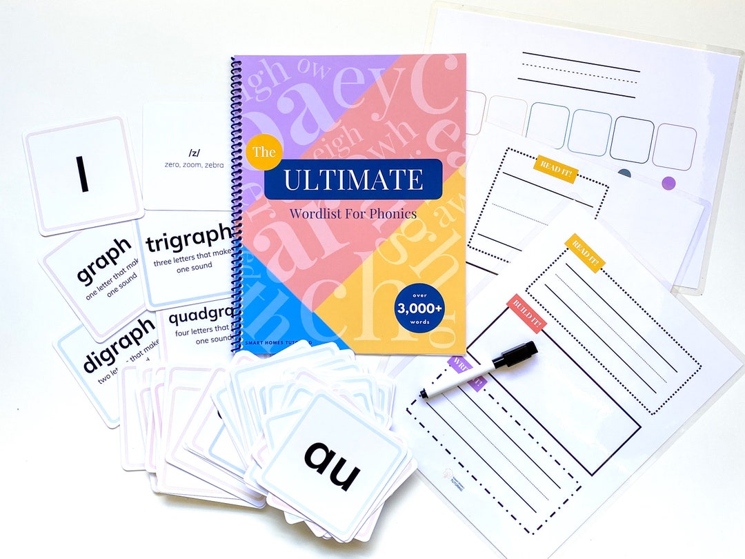 Multisensory Phonics Activity Pack: Orton Gillingham Wordlist ...