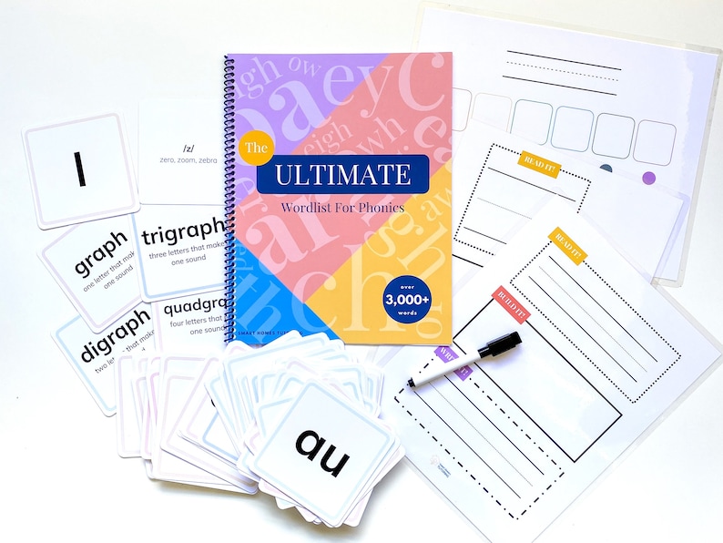 Multisensory Phonics Activity Pack: Orton Gillingham Wordlist ...